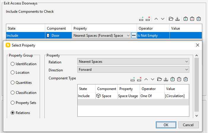 243 Exit Access Doorway Arrangement Rule – Solibri Desktop Help Center
