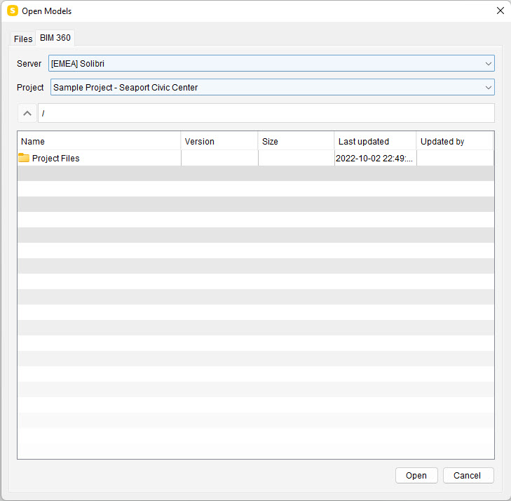 Using the ACC/BIM 360 Integration – Solibri Desktop Help Center