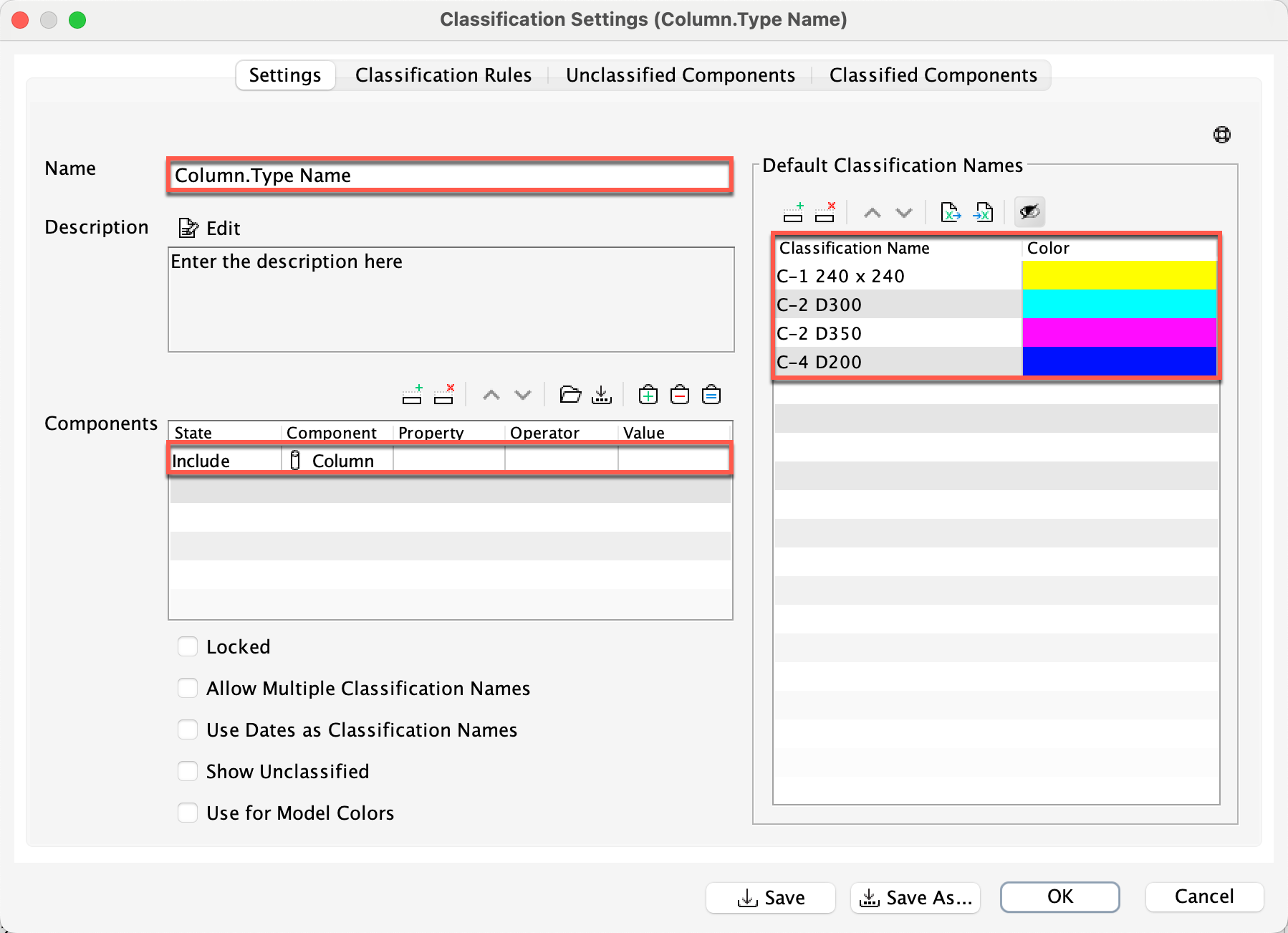 Creating a New Classification – Solibri Desktop Help Center