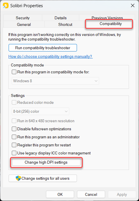 Solibri icons are too small, how do I fix them? – Solibri Desktop Help ...