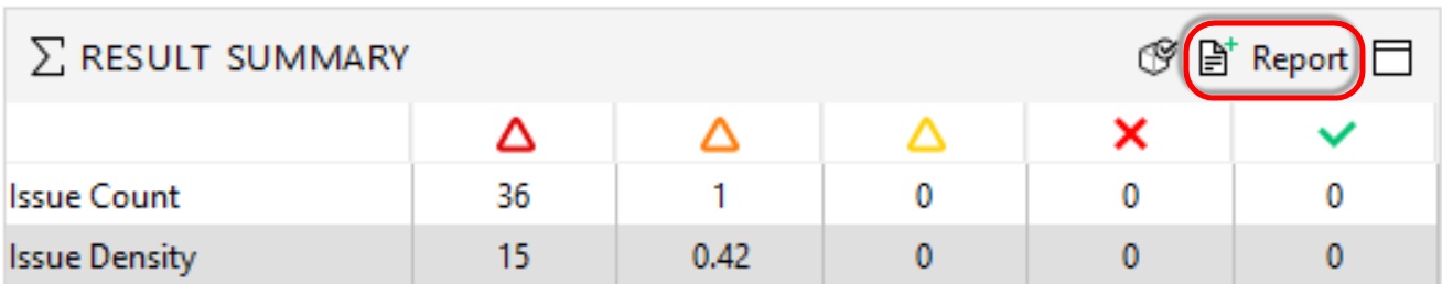 Creating Reports from Checking Results – Solibri Desktop Help Center