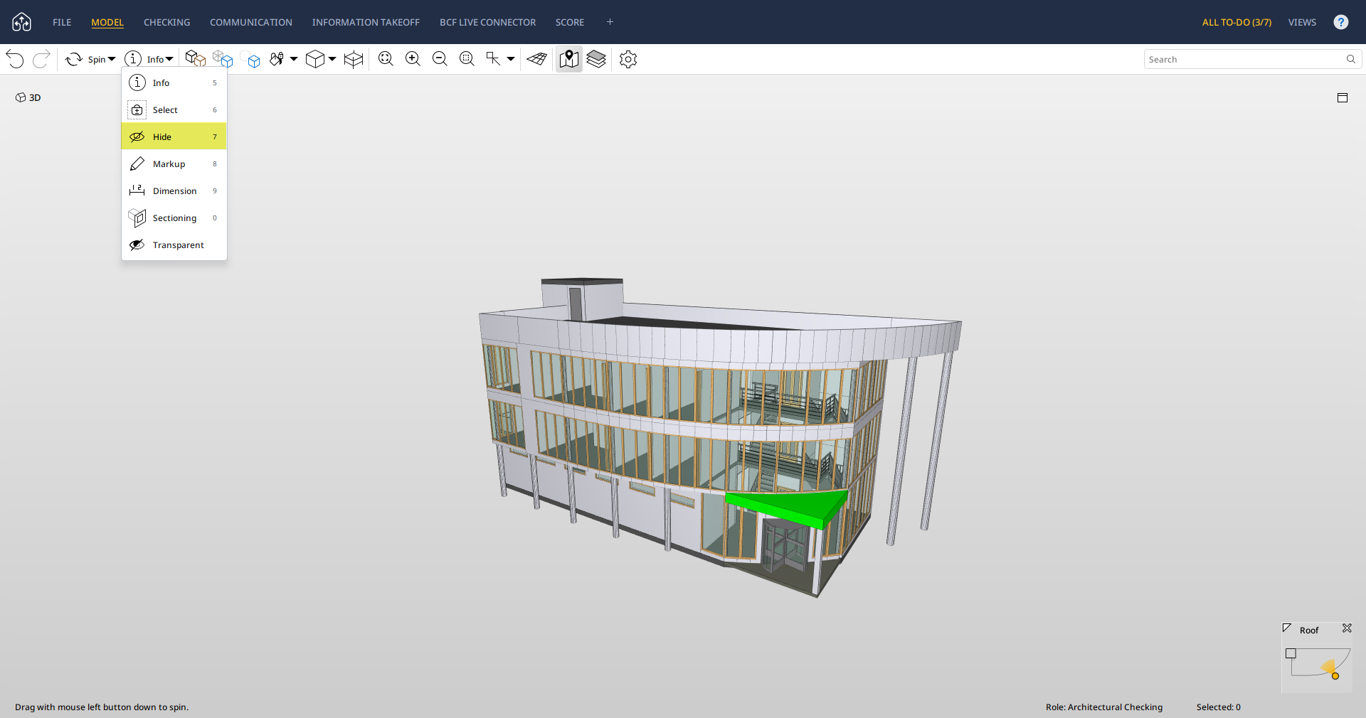 The Hide and Show/Hide Tools – Solibri Desktop Help Center