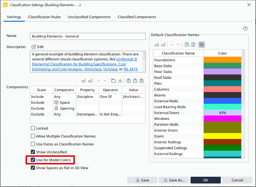 Using Classification Colors for Model Visualization – Solibri Desktop ...
